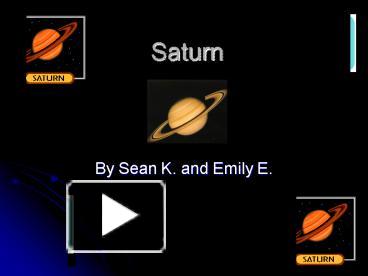 PPT – Saturn PowerPoint presentation | free to view - id: 409c7-NDU5M