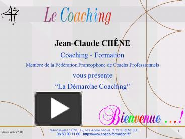 PPT – Jean-Claude CH PowerPoint presentation | free to download - id: 40aa08-NjNjN