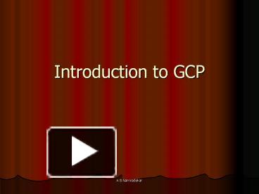Introduction to GCP presentation | free to download
