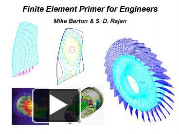 PPT – Finite Element Primer for Engineers PowerPoint presentation | free to download - id ...