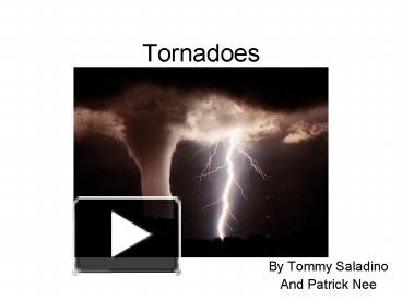 Tornadoes presentation | free to download