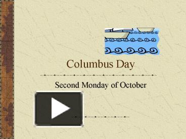 Columbus Day presentation | free to view