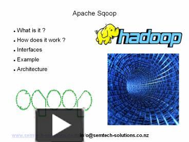 PPT – An introduction to Apache Sqoop PowerPoint presentation | free to download - id: 4216f7-ZjMwM