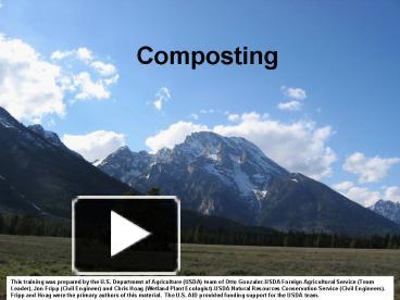 Composting presentation | free to view