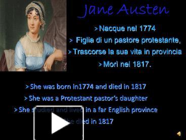 Jane Austen presentation | free to view