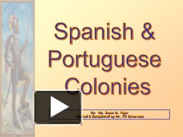 PPT – The European Conquest of the Americas PowerPoint presentation ...