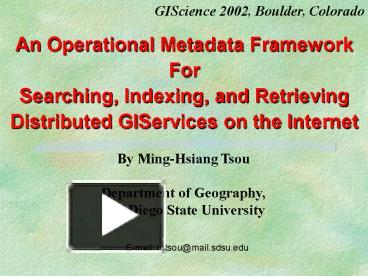 PPT – Loglinear and Multidimensional Scaling Models of Internet Transactions PowerPoint ...