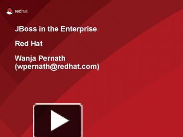 Red Hat presentation | free to view