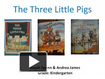 The Three Little Pigs presentation | free to download