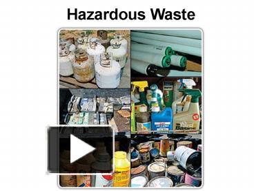 Hazardous Waste presentation | free to download