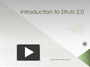 Introduction to Struts 2.0 presentation | free to view