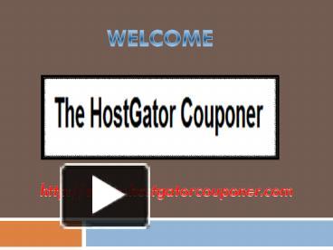PPT – Host gator promo PowerPoint presentation | free to download - id: 441a3e-NjI2O