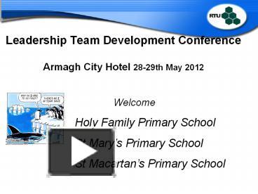 PPT – Leadership Team Development Conference PowerPoint presentation ...