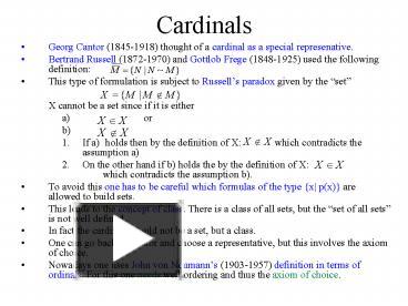 Cardinals presentation | free to download