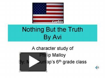 Nothing But the Truth By Avi presentation | free to view