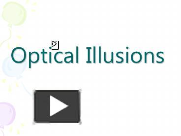 Optical Illusions presentation | free to download