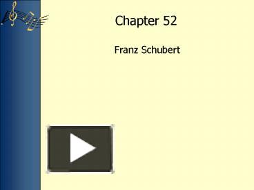 Franz Schubert presentation | free to view
