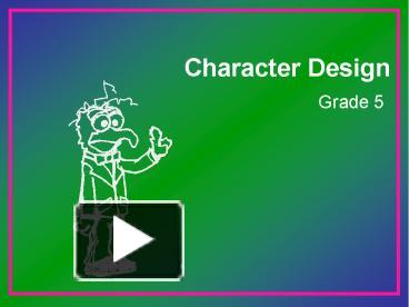 Character Design presentation | free to download