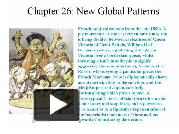 Chapter 26: New Global Patterns presentation | free to view