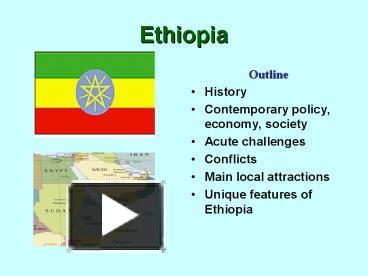 Ethiopia presentation | free to view