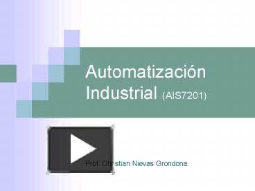 PPT – Automatizaci PowerPoint presentation | free to download - id: 4966d6-OTJkM