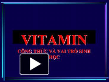 PPT – VITAMIN C PowerPoint presentation | free to download - id: 49f6e7-N2M4N