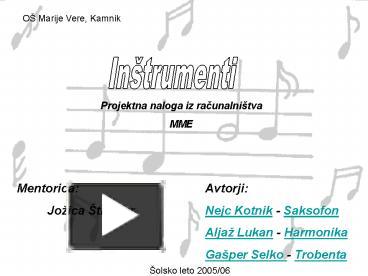 Saksofon presentation | free to view