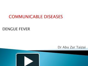 PPT – COMMUNICABLE DISEASES PowerPoint presentation | free to download ...
