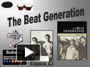 The Beat Generation presentation | free to download