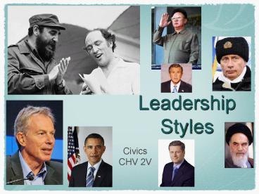 PPT – Leadership Styles PowerPoint presentation | free to view - id ...