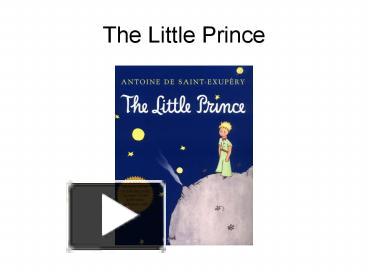 PPT – The Little Prince PowerPoint presentation | free to view - id ...