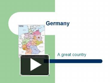 Germany presentation | free to download