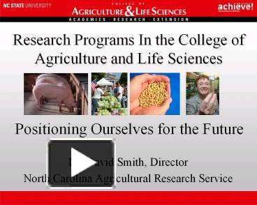 PPT – Research%20Programs%20In%20the%20College%20of%20Agriculture%20and ...