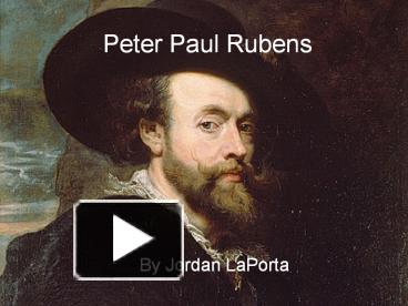 Peter Paul Rubens presentation | free to view