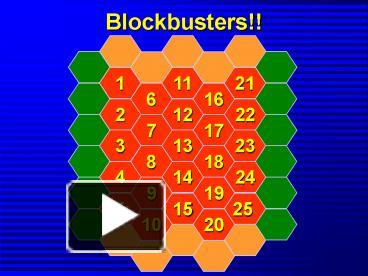 Blockbusters!! presentation | free to download