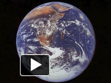 Earth From Space presentation | free to download