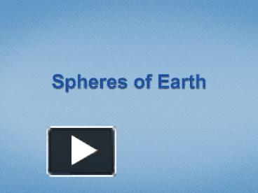 Spheres of Earth presentation | free to download
