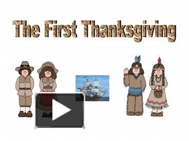 PPT – The First Thanksgiving PowerPoint presentation | free to view ...