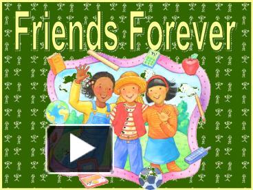 Friends Forever presentation | free to download