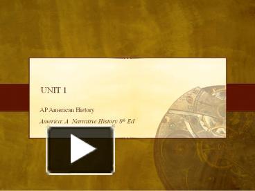 PPT – AP American History PowerPoint presentation | free to download ...