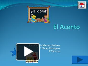 El Acento presentation | free to download