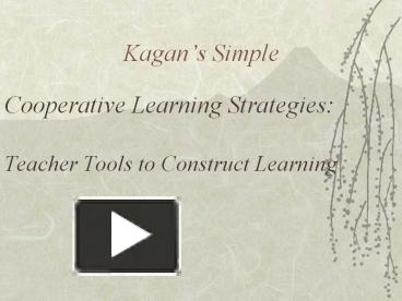 Kagan presentation | free to download