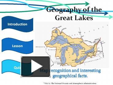 Geography of the Great Lakes presentation | free to download