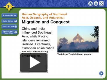 Human Geography of Southeast Asia, Oceania, and Antarctica ...