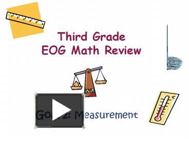 PPT – Third Grade EOG Math Review PowerPoint presentation | free to ...