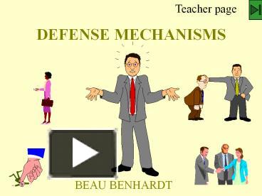 DEFENSE MECHANISMS presentation | free to view