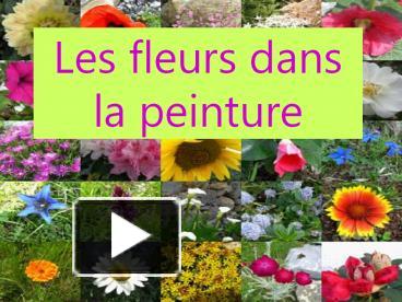 PPT – Les bouquets de fleurs c PowerPoint presentation | free to ...