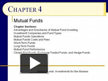 Mutual Funds presentation | free to download