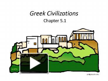 PPT – Greek Civilizations PowerPoint presentation | free to download ...