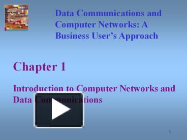 Introduction to Computer Networks and Data Communications presentation | free to download